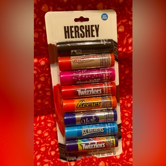 Taste Beauty | Other | New Hershey 8 Flavored Lip Balm Set Reeses ...